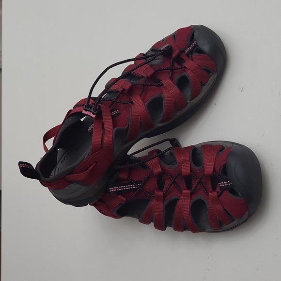 Keen | Shoes | Keen Whisper Waterproof Beet Red Outdoor Trail Hiking ...